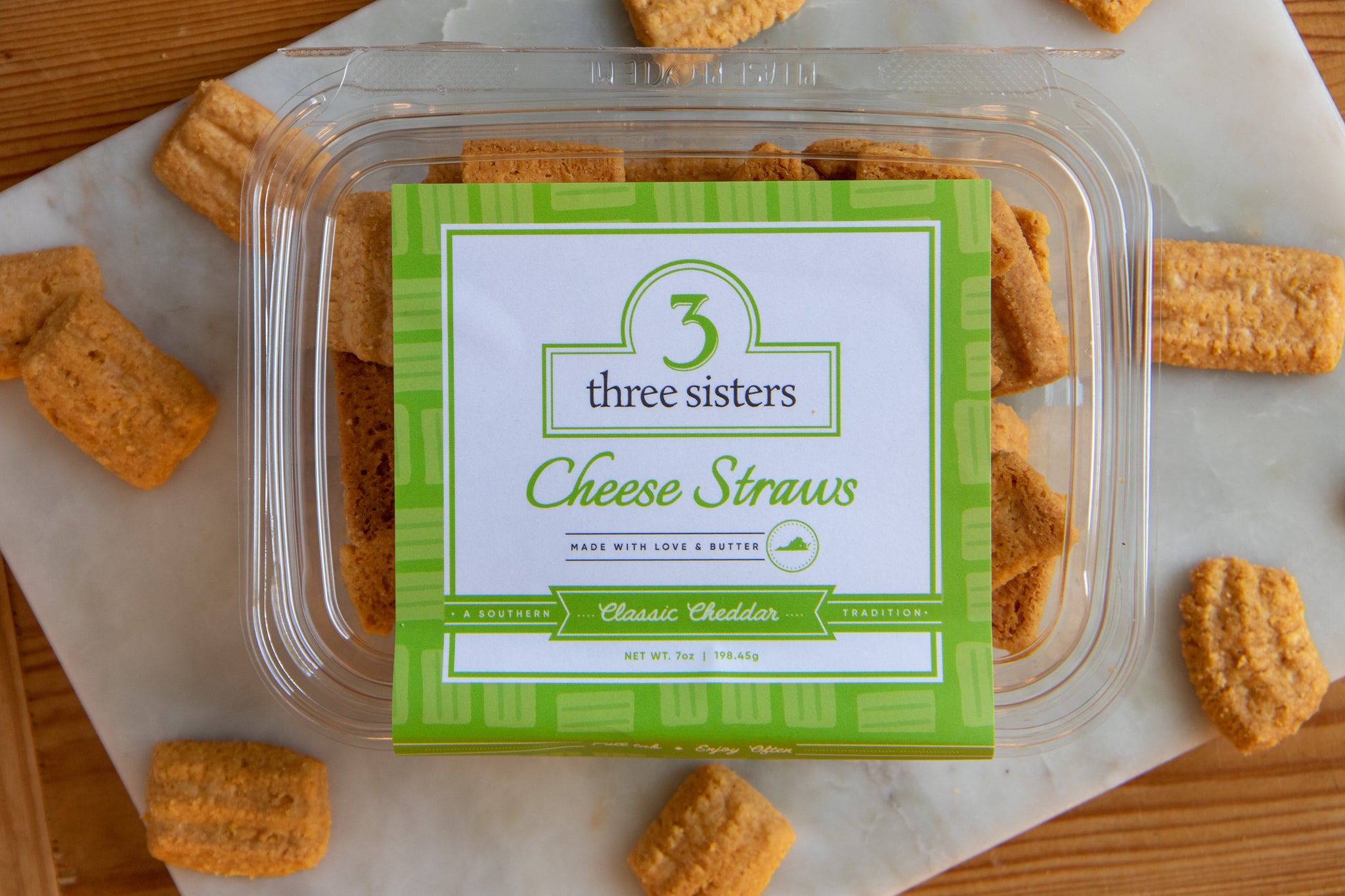 Three Sisters Cheese Straws